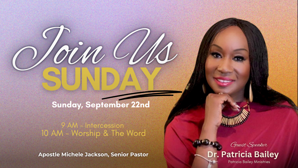 Guest Speaker | Dr. Patricia Bailey - Hope Christian Church